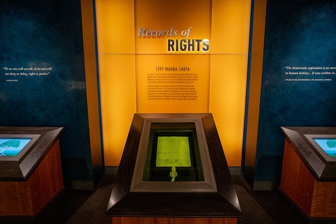 National Archives VIP Skip-The-Line Entry Small-Group Guided Tour - Optional Add-On Tours and Pricing