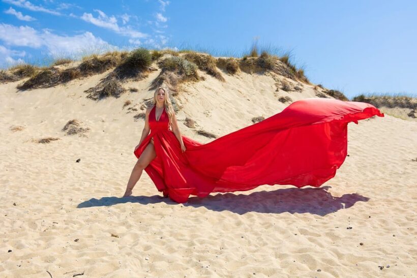 Naxos Flying Dress Photo Shooting - The Sum Up