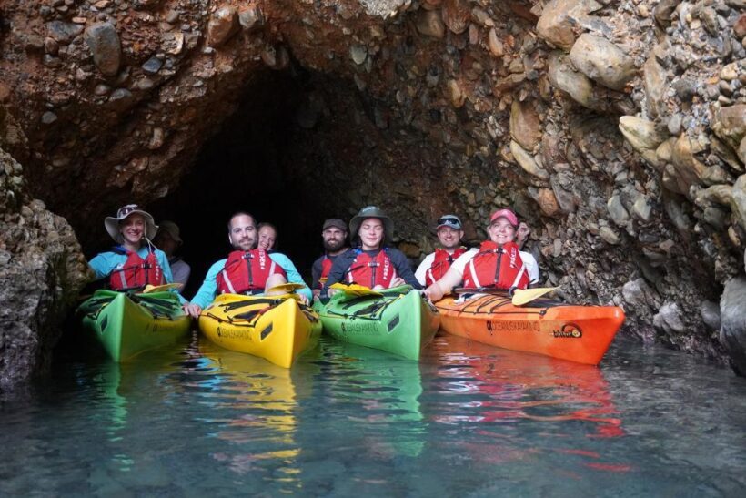 Naxos: Moutsouna Caves Sea Kayak Tour, Snorkeling & Picnic - The Guides and Group Size