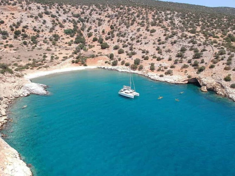 Naxos: Naxos Catamaran Sailing Cruise with Lunch and Drinks - The Food: Greek Home Cooking at Sea