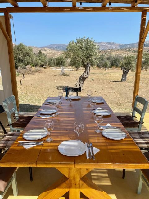 Naxos: private traditional dining in the olive grove - Practical Details