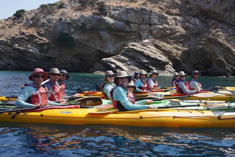 Naxos: Rina Cave Sea Kayak Tour with Snorkeling and Picnic - Equipment and Inclusions: What You Get