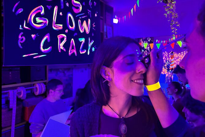 Neon Art Painting Experience in Immersive Studio (No Stop Wine) - A Vibrant Night of Neon Art and Wine in Rome: An Honest Look at the Neon Painting Experience