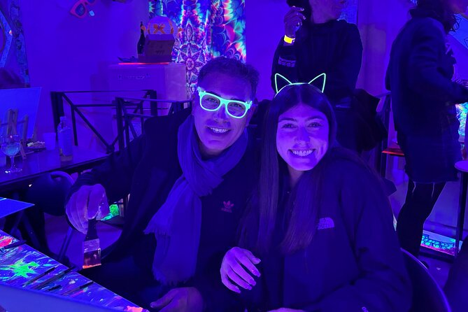 Neon Art Painting Experience in Immersive Studio (No Stop Wine) - What to Expect During the Experience