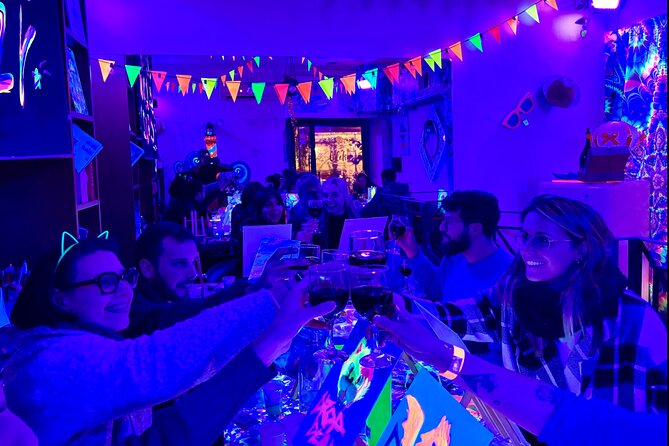Neon Art Painting Experience in Immersive Studio (No Stop Wine) - The Experience’s Unique Draws