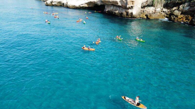 Nerja: Free Kayak Route along the cliffs of Nerja and Maro - Key Points