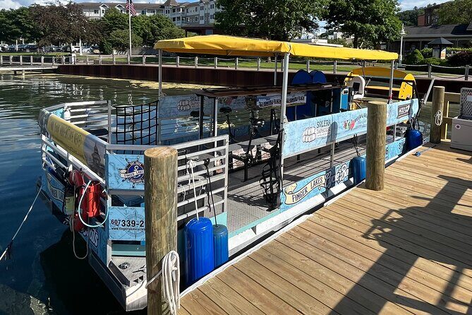 NEW 80 Minute Cycle Boat Tour of Seneca Lake in Watkins Glen - An Introduction to the Cycle Boat Tour