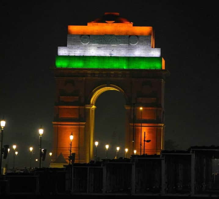 New Delhi: Night City Tour - Key Points