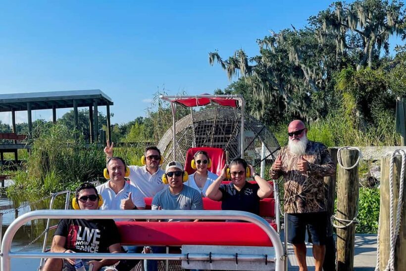 New Orleans: Airboat Swamp Adventure with Transportation - Key Points