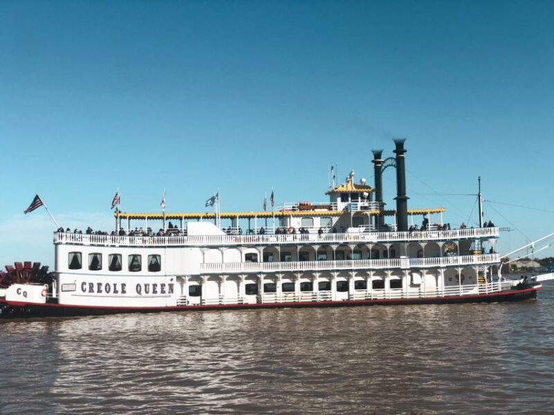 New Orleans: Creole Queen History Cruise with Optional Lunch - An Authentic River Adventure with a Historical Twist