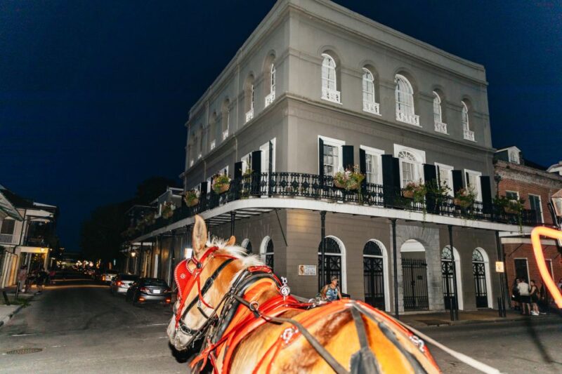 New Orleans: French Quarter Sightseeing Carriage Ride - Authenticity and Comfort