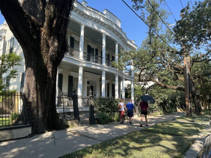 New Orleans : Garden District Architecture Walking tour - Key Points:
