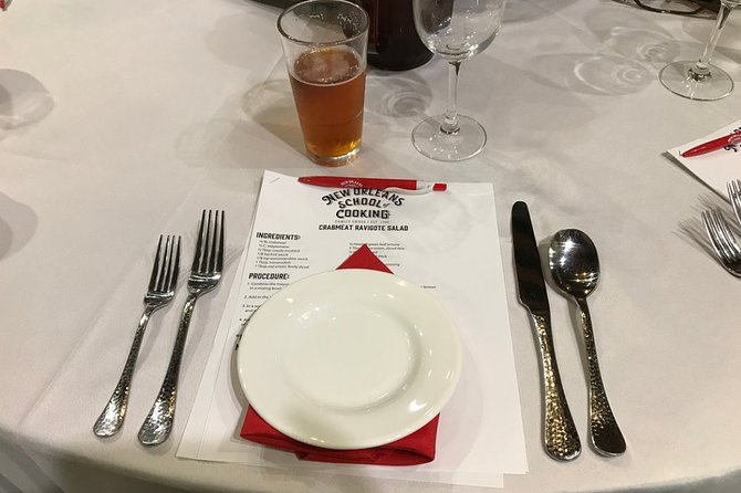 New Orleans Hands-On Cooking Class with Meal - The Value for Money