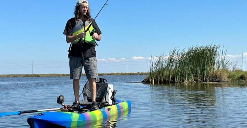 New Orleans: Kayak Fishing Charter in Bayou Bienvenue - The Water, Wildlife, and Scenery