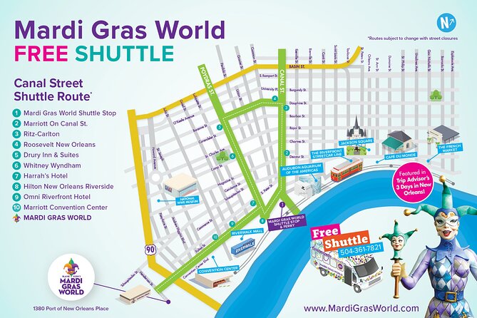 New Orleans Mardi Gras World Behind-the-Scenes Tour - Frequently Asked Questions