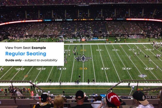New Orleans Saints Football Game Ticket at Caesars Superdome - The Practicalities and Value