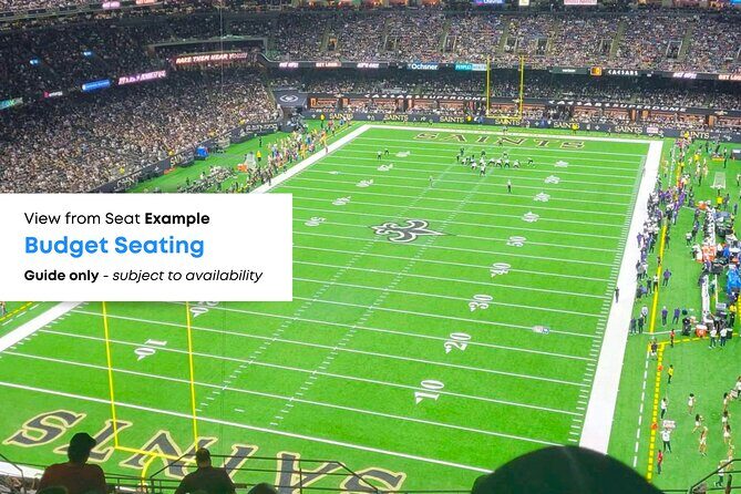 New Orleans Saints Football Game Ticket at Caesars Superdome - Who Should Consider This Tour?