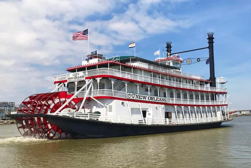 New Orleans: Sunday Steamboat Jazz Cruise + Optional Brunch - The Experience: A Two-Hour Journey on the Mississippi