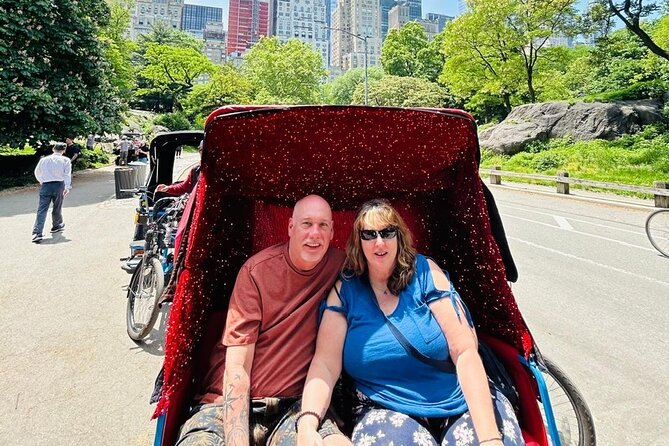 New York Central Park Guided Pedicab Tour - Meeting and Pickup Information