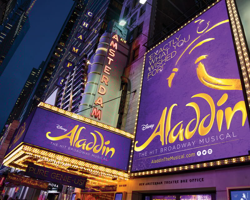 New York City: Aladdin on Broadway Entry Tickets - The Sum Up