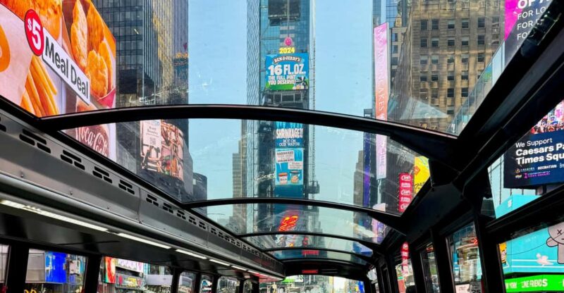 New York City: Bustronome Gourmet Lunch Tour on a Luxury Bus - Key Points