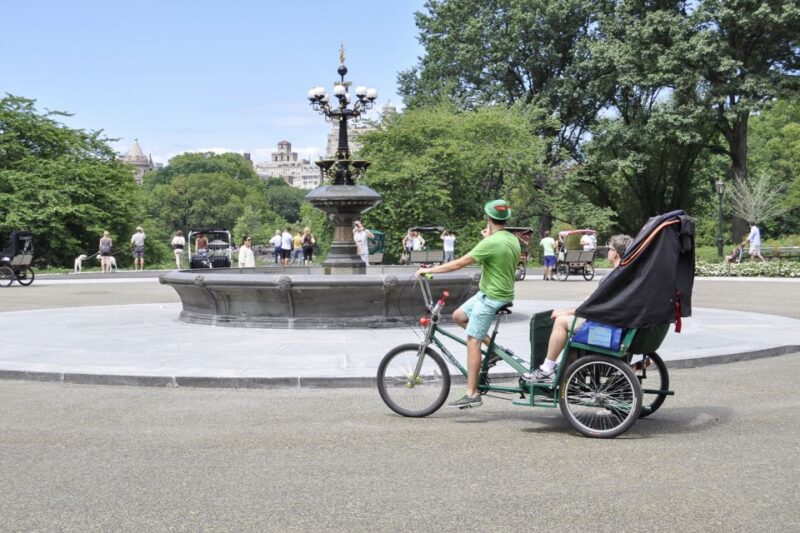 New York City: Central Park Private Pedicab Tour - The Meeting and Ending Points