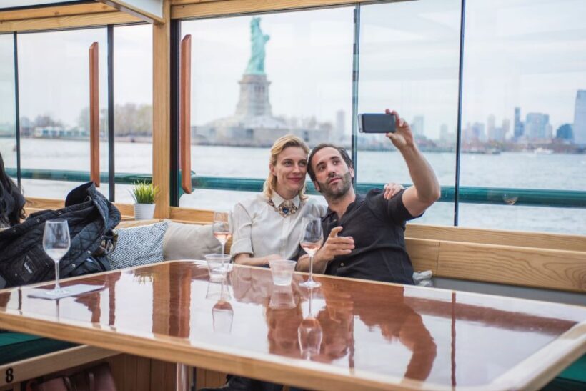 New York City Champagne, Cheese, Caviar & Sightseeing Cruise - Key Points
