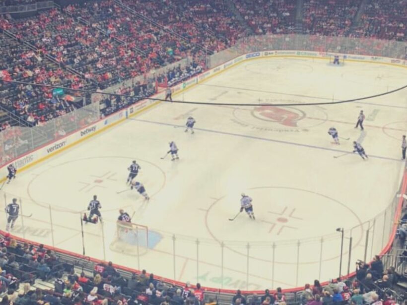Newark: New Jersey Devils Ice Hockey Game Ticket - The Crowd and Atmosphere