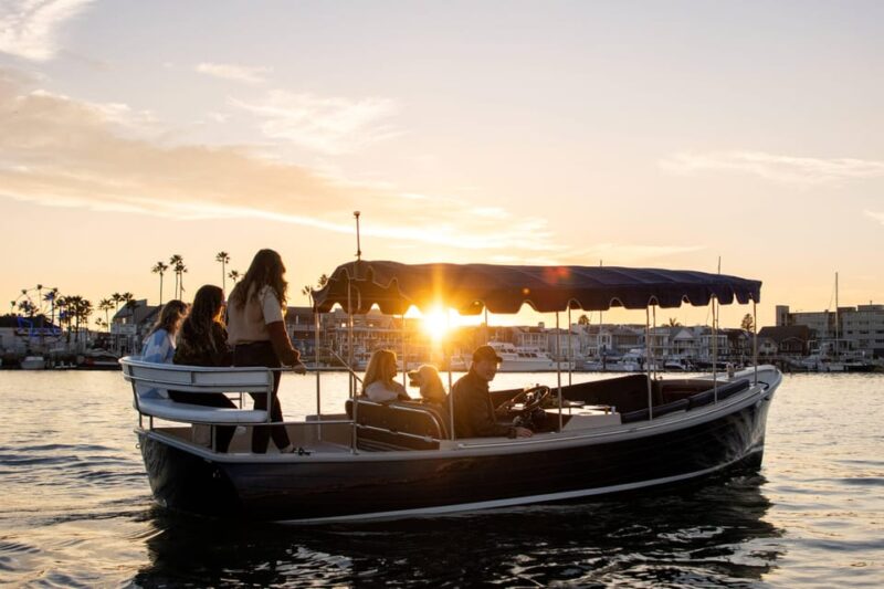 Newport Beach: Electric Boat Rental - Key Points
