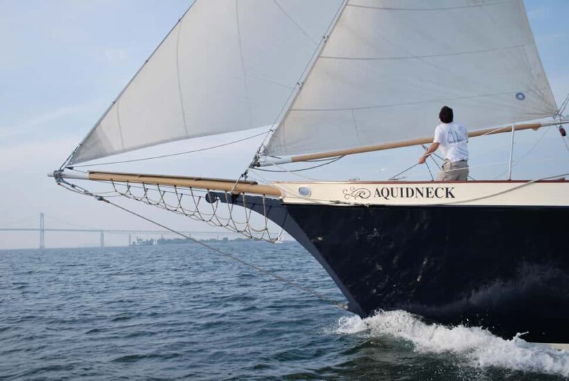 Newport: Morning Mimosa Sail aboard Schooner Aquidneck - What to Expect from the Morning Mimosa Sail