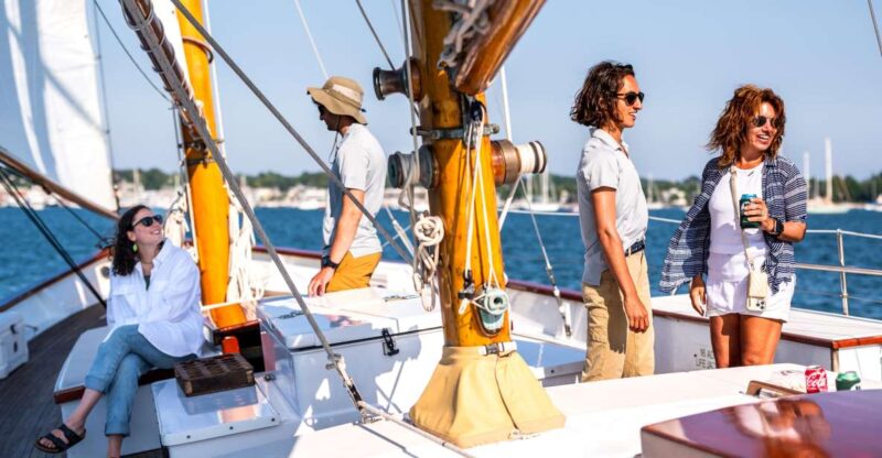 Newport: Sunset Sail on Schooner Madeleine - An Overview of the Experience