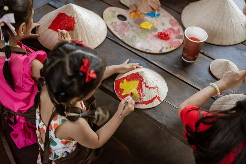 Nha Trang: Conical Hat Painting Workshop - An engaging glimpse into Vietnamese culture through art