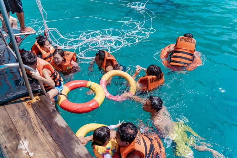 Nha Trang: Snorkeling, Fishing, SUP at Mini Beach, BBQ Lunch - Mid-Morning: Lunch and Fishing