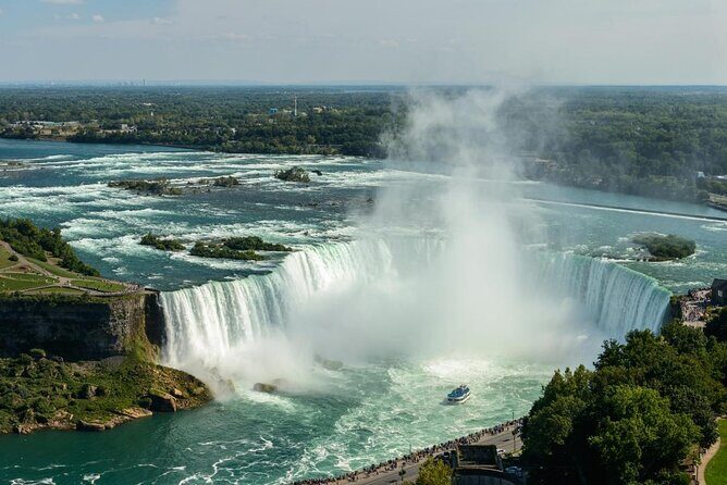 Niagara Falls Canada Day + Night Small Group Tour w/Falls Dinner - Key Points