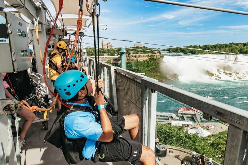 Niagara Falls, Canada: Zipline to The Falls - The Short But Impactful Ride