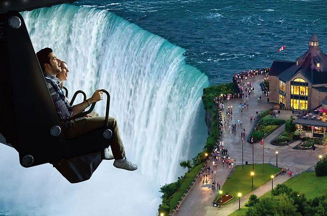 Niagara Flying Theatre Ride Skylon Tower Guided Tour Canada - Frequently Asked Questions
