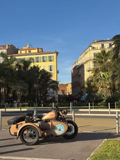 Nice: City Tour by Sidecar - Authenticity and Experience