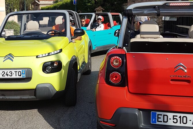 Nice-Monaco-Eze-Nice in 4 Seats Electric Convertible You Drive - Tour Duration and Schedule