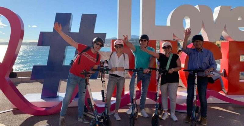 Nice: Must-Sees Electric Scooter Tour - The Itinerary in Detail