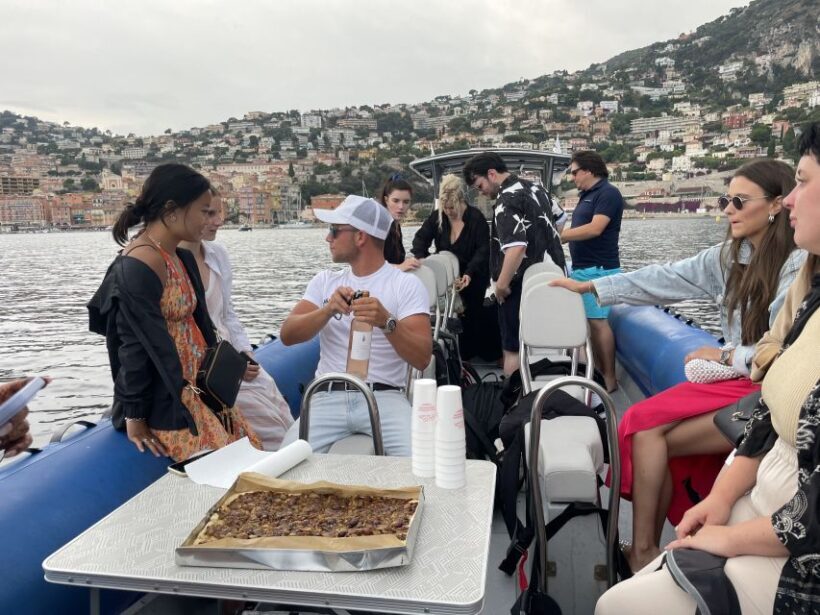 Nice: Sunset Boat Tour with Wine and Local Snacks - Villefranche-sur-Mer: A Relaxing Water Break