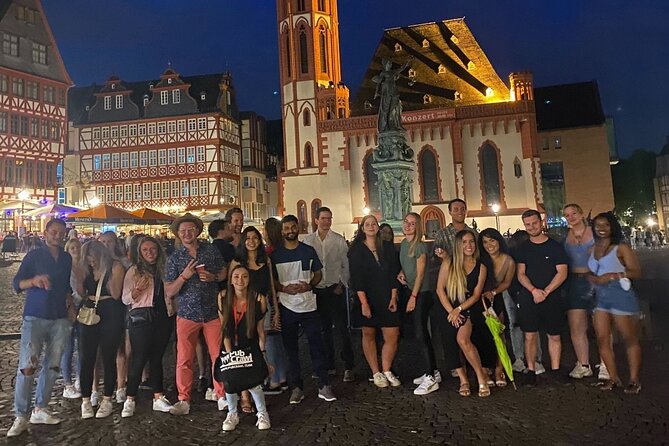 Night PubCrawl Tour in Frankfurt - Shots and Party! - Free Shots and Inclusions
