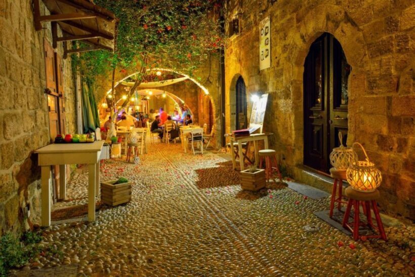 Night Rhodes: old town Gastro e-bike tour with drink & meze - Key Points
