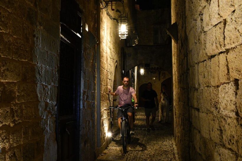 Night Rhodes: old town Gastro e-bike tour with drink & meze - Authentic Experience and Practicalities