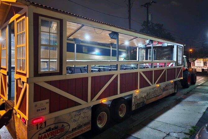 Night-Time Hayride Sightseeing Tractor Tour of Nashville - What You’ll See and Experience
