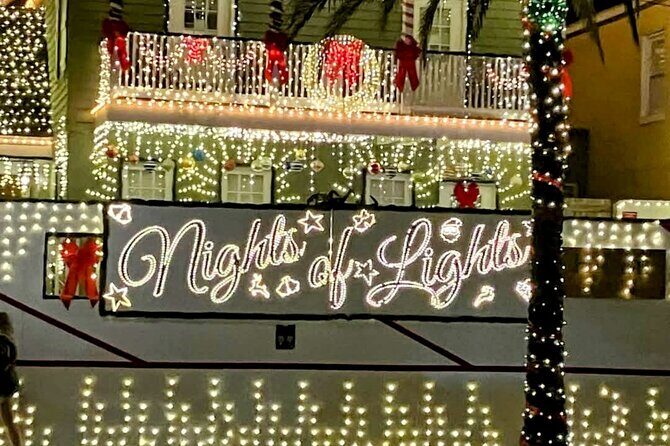 Nights of Lights Private Electric Golfcart Tour up to 7 People - Discovering the Nighttime Charm of St. Augustine’s Lights