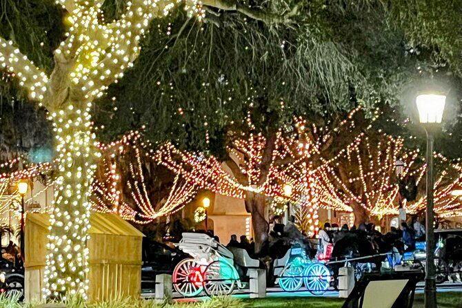 Nights of Lights Private Electric Golfcart Tour up to 7 People - The Sum Up