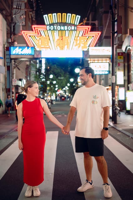 Nighttime Charms of Dotomburi: Photography Tour in Osaka - Neon Lights and Bustling Streets: Photographic Wonders