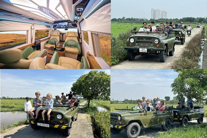 Ninh Binh Army Jeep see Highlight Start From Hanoi By Limousine - Discover the Ninh Binh Jeep & Boat Tour: A Practical Guide
