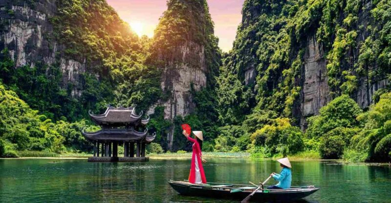 Ninh Binh Day Trip: Hoa Lu - Trang An - Mua Cave - Returning to Hanoi