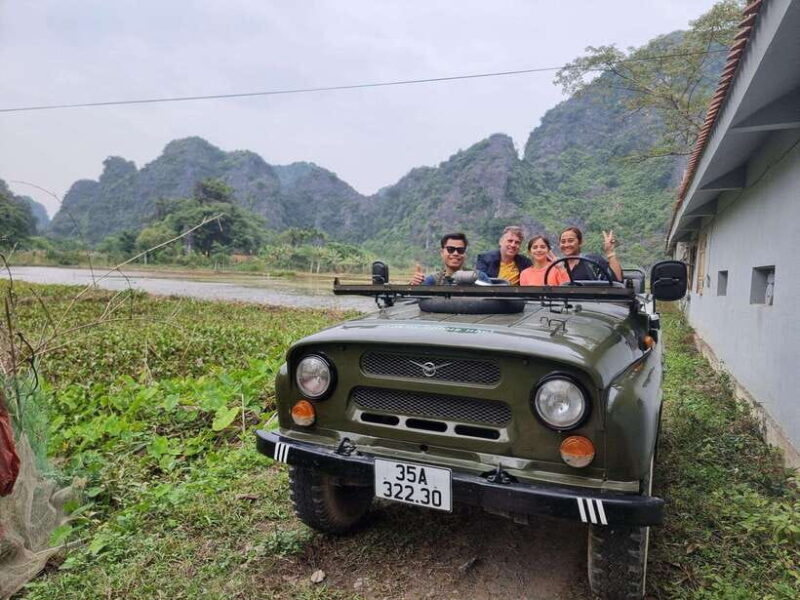 Ninh Binh Jeep tour:2 hours visit Bich Dong, Thai Vi temple - Key Points